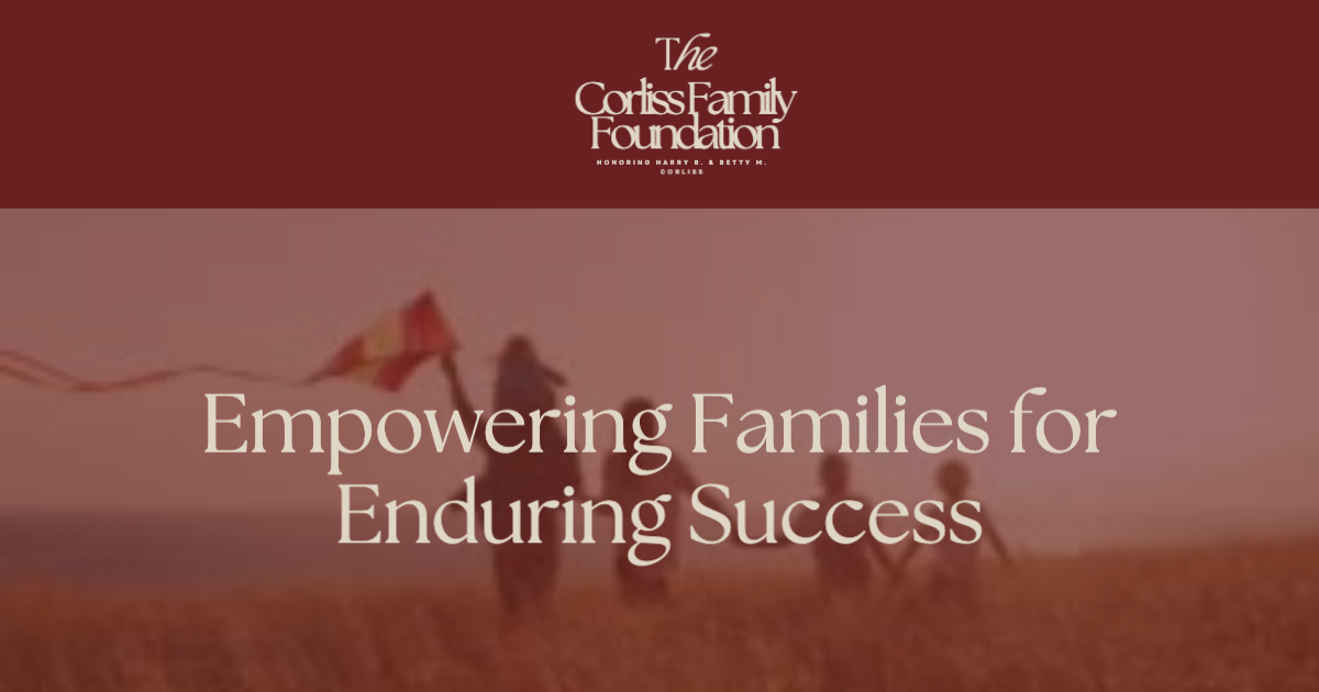 CORLISS FOUNDATION 2024 SITE